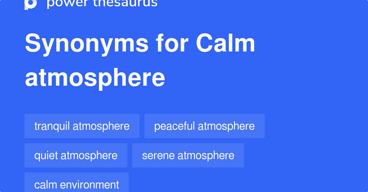 Atmosphere Synonym